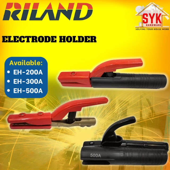 Syk Riland Eh 200a Eh 300a Eh 500a Electrode Holder Welding Set Indoor Outdoor Welding Machine