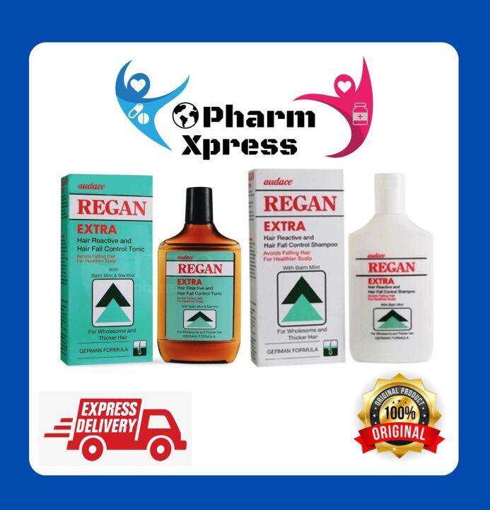 Regan Extra (Tonic 200ml)/(Shampoo 200ml) | Lazada
