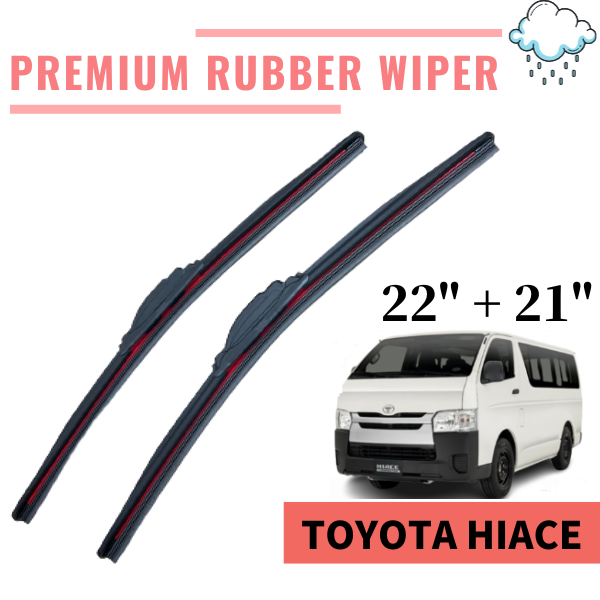 TOYOTA HIACE (2005-2017) PREMIUM WIPER JAPAN TECHNOLOGY WIPER BLADE ...
