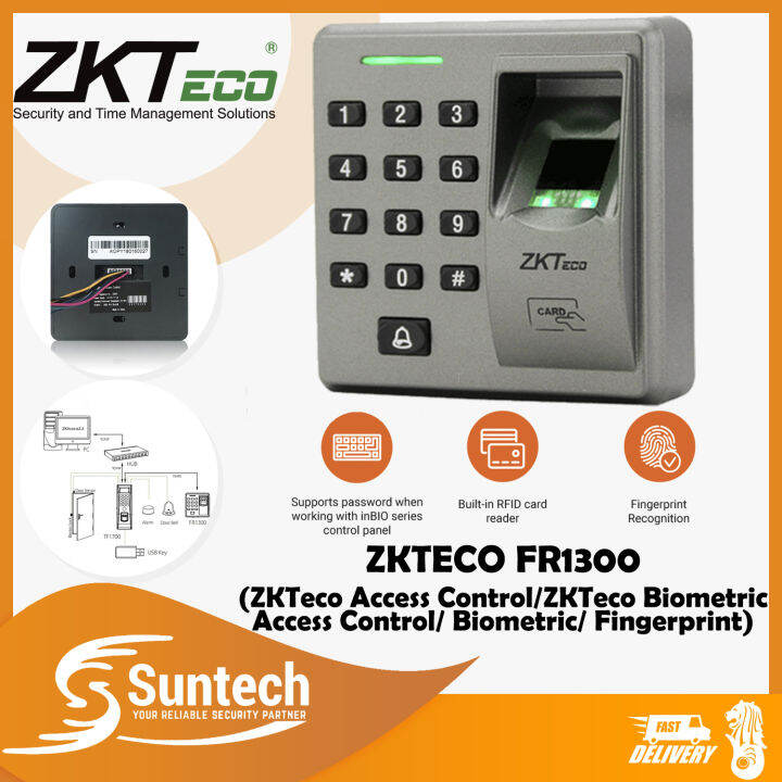 ZKTECO FR1300 (ZKTeco Access Control/ZKTeco Biometric / Access Control/ Biometric/ Fingerprint ...