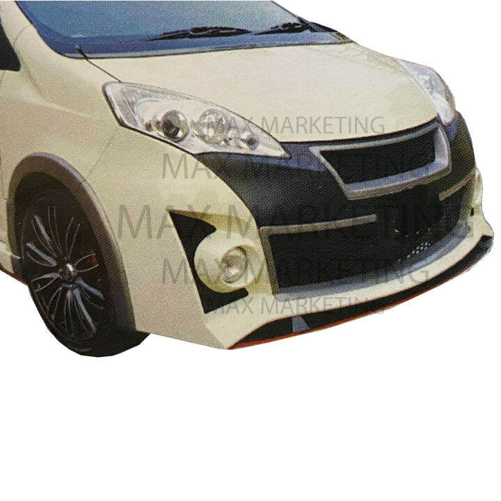 LL8271 (FIBER) PERODUA ALZA INFINITE FRONT BUMPER (FIBER GLASS)SKIRT ...