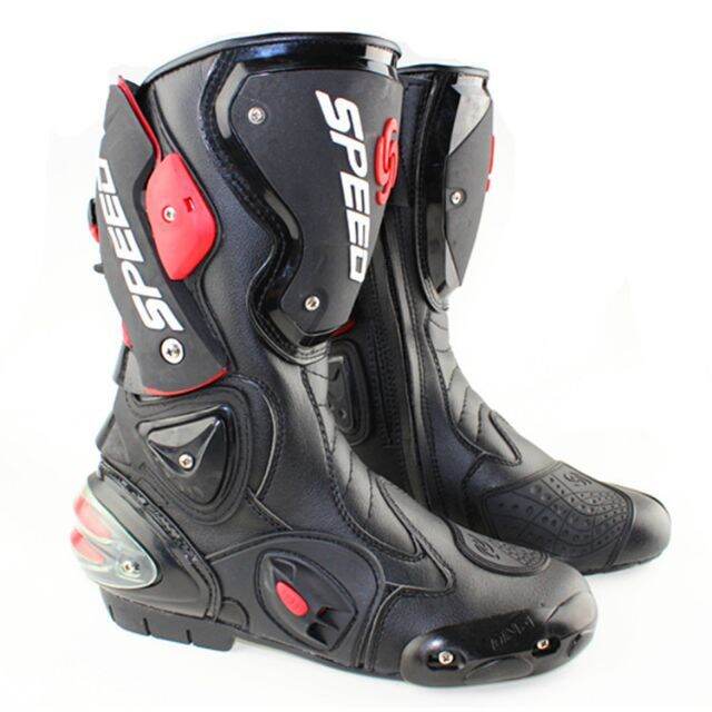 Explosive models Speed motorcycle boots hicut | Lazada PH