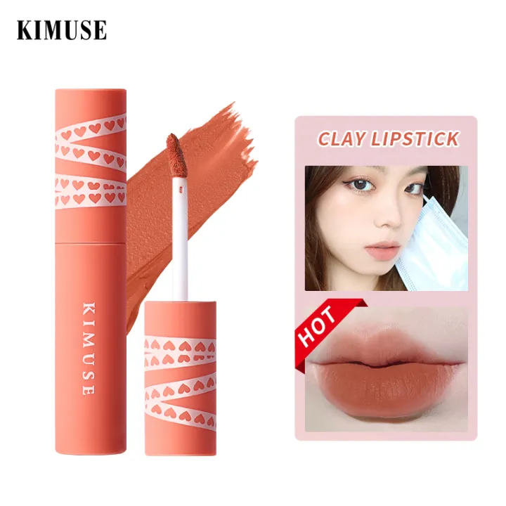 KIMUSE Velvet Matte Lipstick Matte Waterproof Non-marking Lipstick Long ...