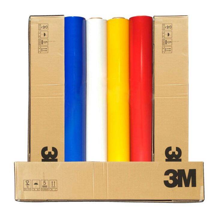 ※3M 610 SERIES REFLECTIVE - WHITE SILVER, RED, YELLOW, BLUE - 4ft x 3ft ...