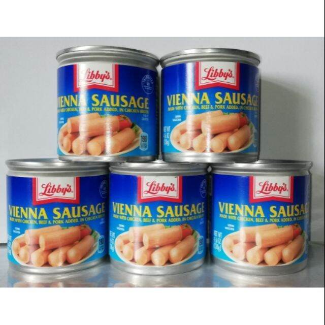 LIBBY'S VIENNA SAUSAGE 130 GRAMS SET OF 5 | Lazada PH