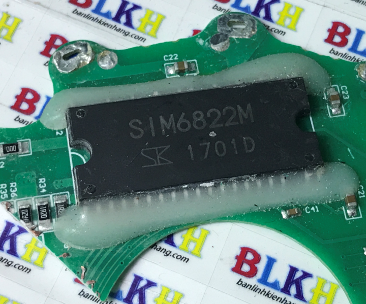IC Công Suất điều khiển động cơ SIM6822 SIM6822M tháo máy nguyên bo ...