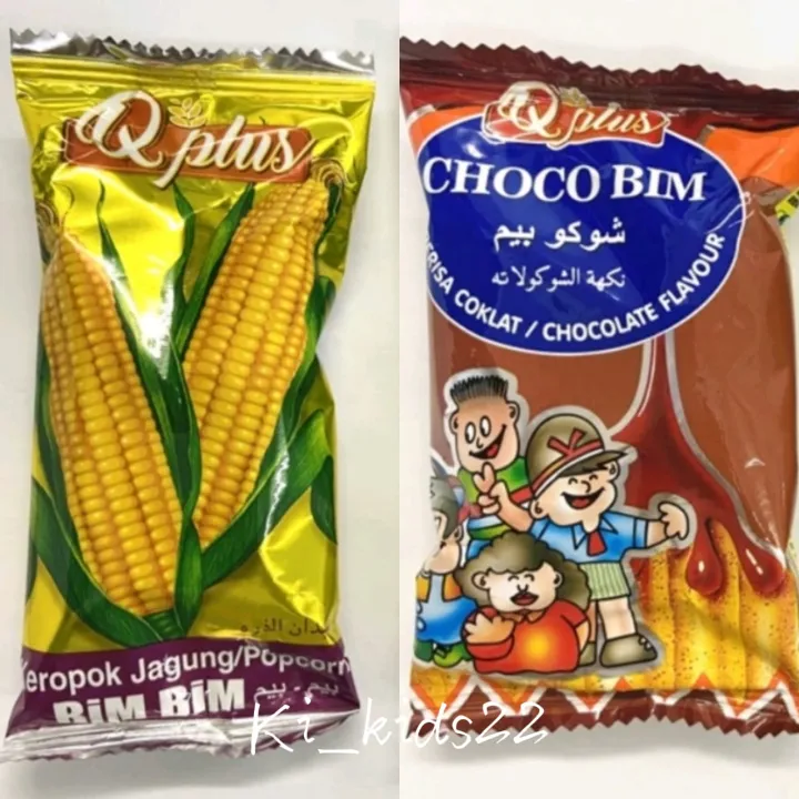 (10 packs) CV Bin Bin /Choco BIM / BinBin Corn Snack (Halal) Keropok ...