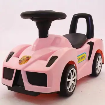 Pink Ferrari Baby Walker