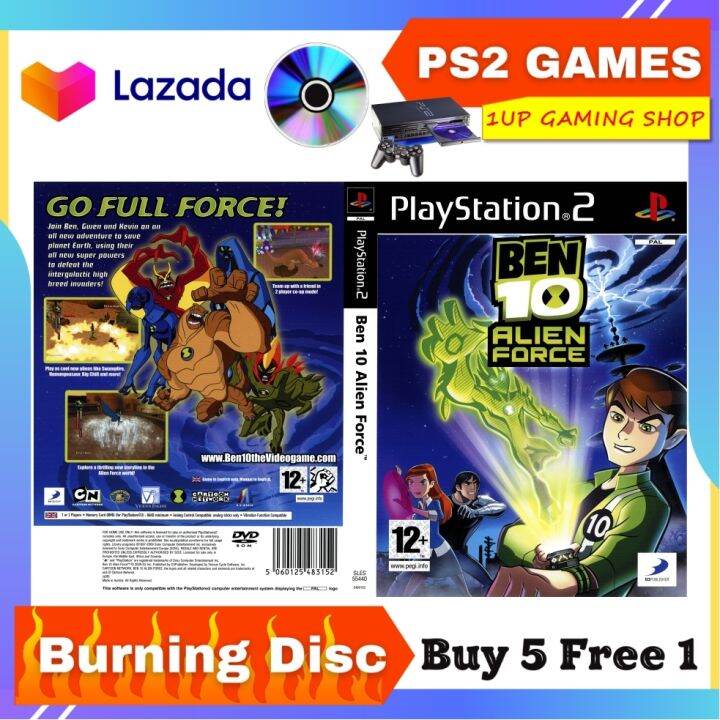 Kaset DVD Game PS2 Ben 10 Alien Force | Lazada Indonesia