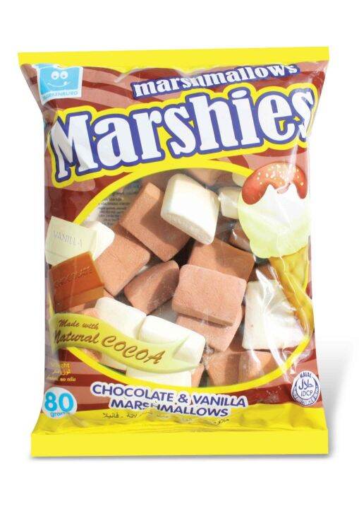 Kẹo Xốp MARSHIES CHOCO - VANILLA , Kẹo Xốp Thơm Ngon Đặc Biệt - HAMIDO ...