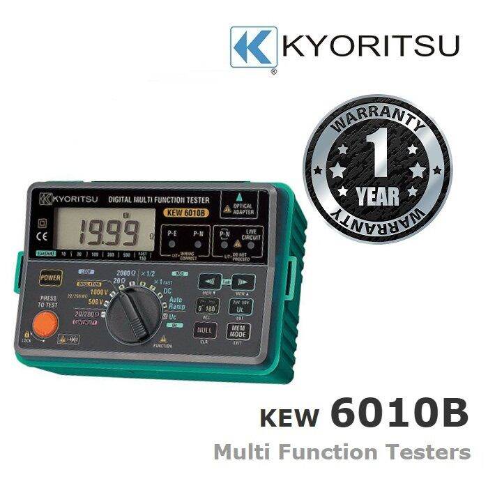 KYORITSU 6010B Multi Function Testers (KEW6010B) | Lazada