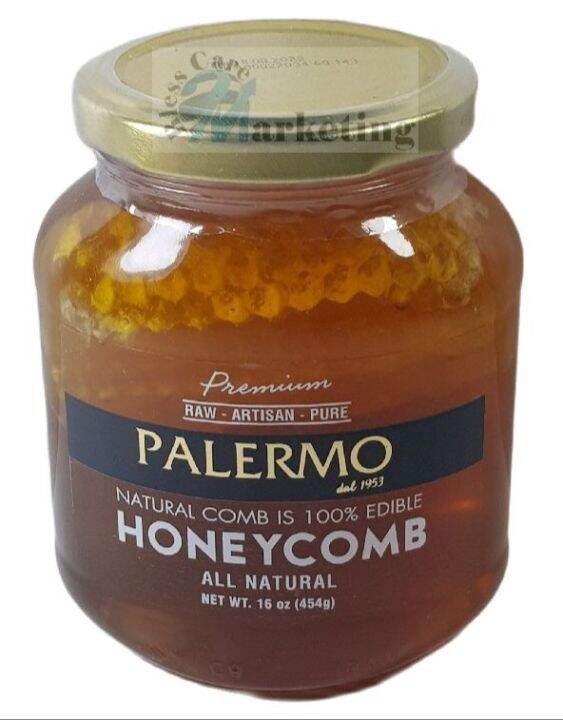 AUTHENTIC AND ORIGINAL PALERMO RAW, ARTISAN, PURE HONEYCOMB (NATURAL ...