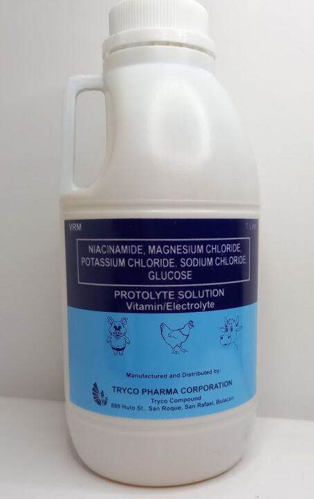 [VET SUPPORT] PROTOLYTE SOLUTION 1 LITER / VITAMIN ELECTROLYTE ...