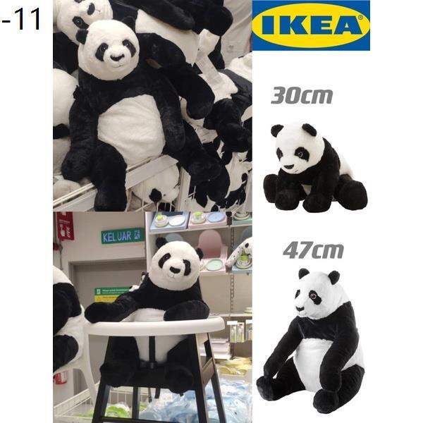 for boys/girl/ IKEA KRAMIG Soft toy whiteblack | 30cm panda47cm panda ...