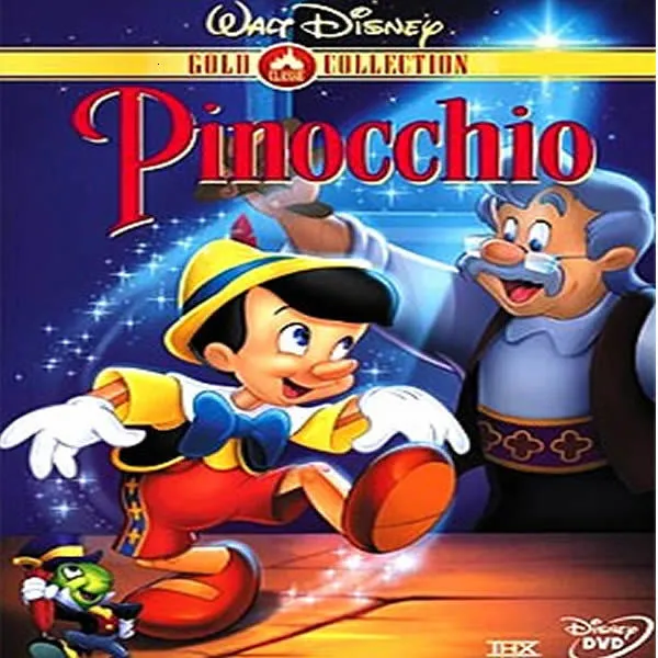 Pinocchio English original children's English dvd animation disc ...
