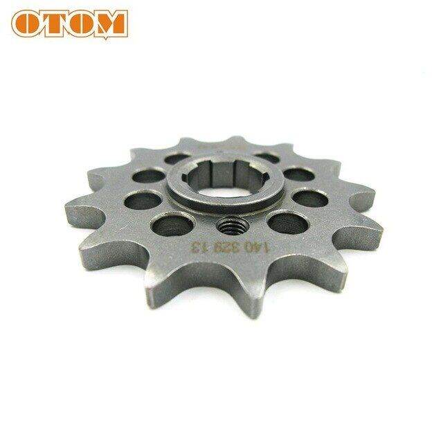OTOM Motorcycle 13T Front Engine Chain Sprocket For ZONGSHEN 250CC KAYO ...