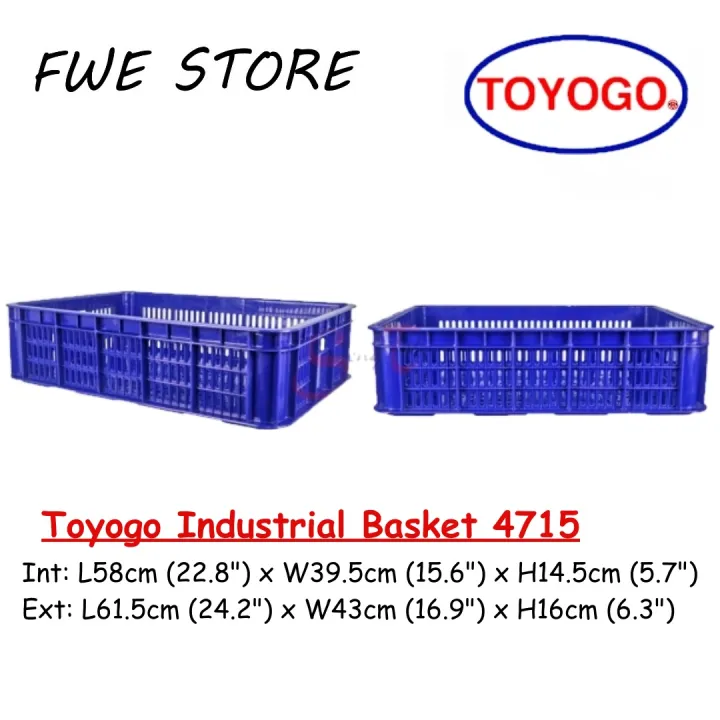 Toyogo Industrial Stackable Container / Heavy Duty Tray / Multi Purpose ...