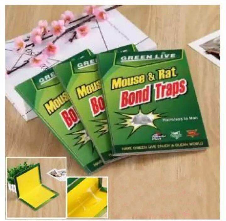 Mousetrap and Rat Glue Traps Sticky Mouse Sticky Mice Rodent Board Glue ...