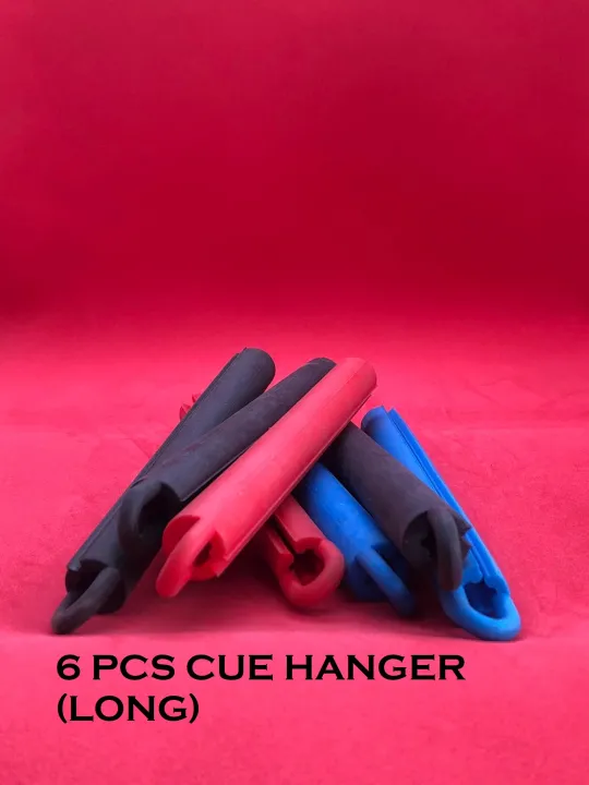 6 PCS CUE HANGER LONG (ANY COLOR)FOR BILLIARD CUE STICK/ PAMPASTRAIGHT ...
