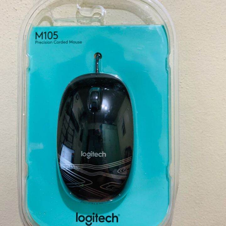 Logitech M105 Corded Optical Mouse Black | Lazada PH