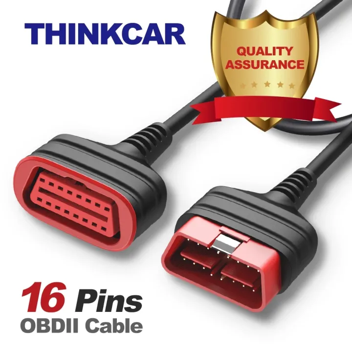 ThinkCar ThinkDiag OBD2 Extension Cable Universal 16 Pin Male to Female ...