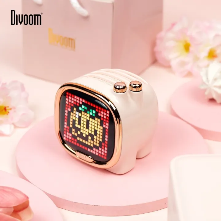 Divoom ลำโพงบลูทูธแบบพกพาขนาดเล็ก,ลำโพงบลูทูธไร้สายของขวัญวันเกิด ...