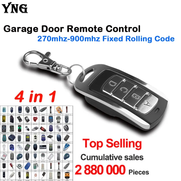 2022 latest Universal Multi Frequency Garage Remote 287 433mhz 868mhz ...