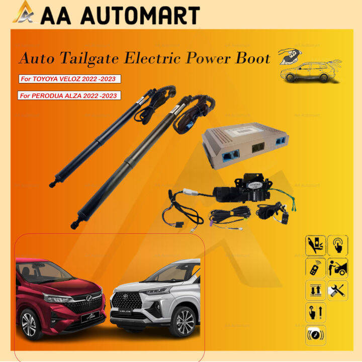 Perodua Alza/Toyota Veloz Plug & Play Electric Auto Tailgate Power Boot ...