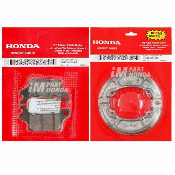 ORI KODE (06455-K59-A71 43130-KZL-930) Asli Original Honda Presisi ...