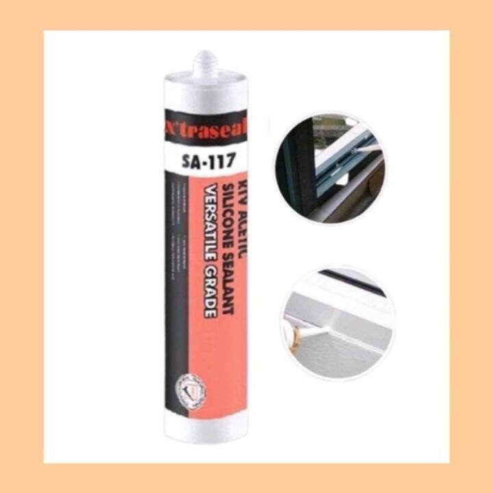 [Ready Stock] HICOOK Xtraseal SA-117 Rtv Acetic Silicone Sealant Versatile Grade (Clear) | Lazada
