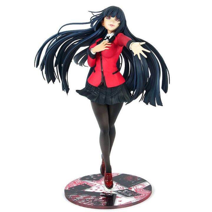 22Cm Yumeko Jabami Anime Figure ARTFX J Kakegurui Jabami Yumeko Action ...