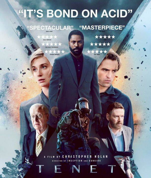 Tenet เทเน็ท (2020) DVD Master พากย์ไทย | Lazada.co.th