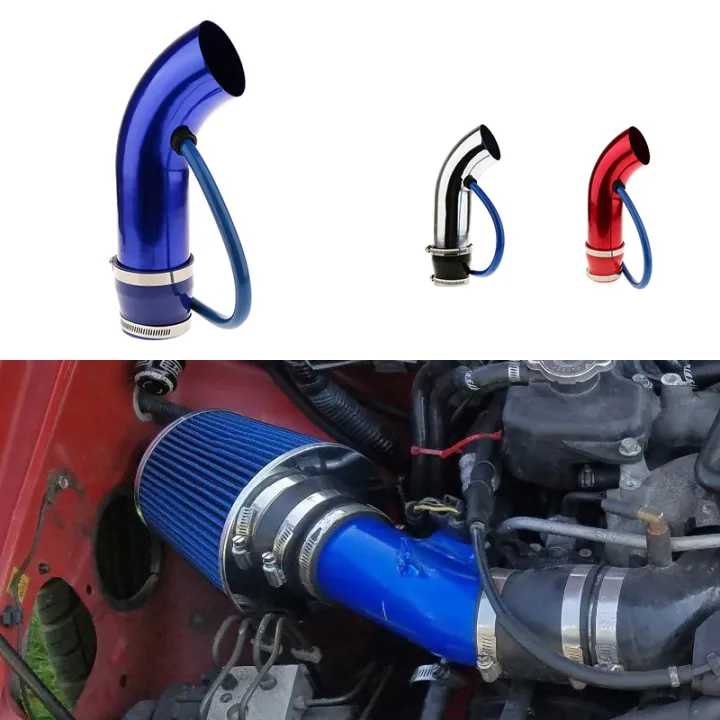 Universa Mobil Balap 3.5 Inci 76 Mm Air Inlet Pipa Knalpot Turbo ...