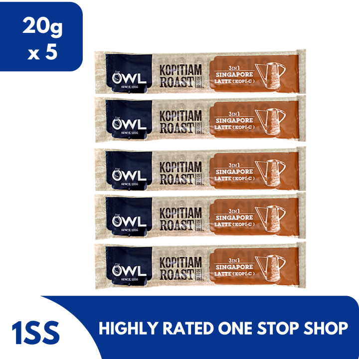 OWL Kopitiam Roast, 20g set of 5sticks | Lazada PH