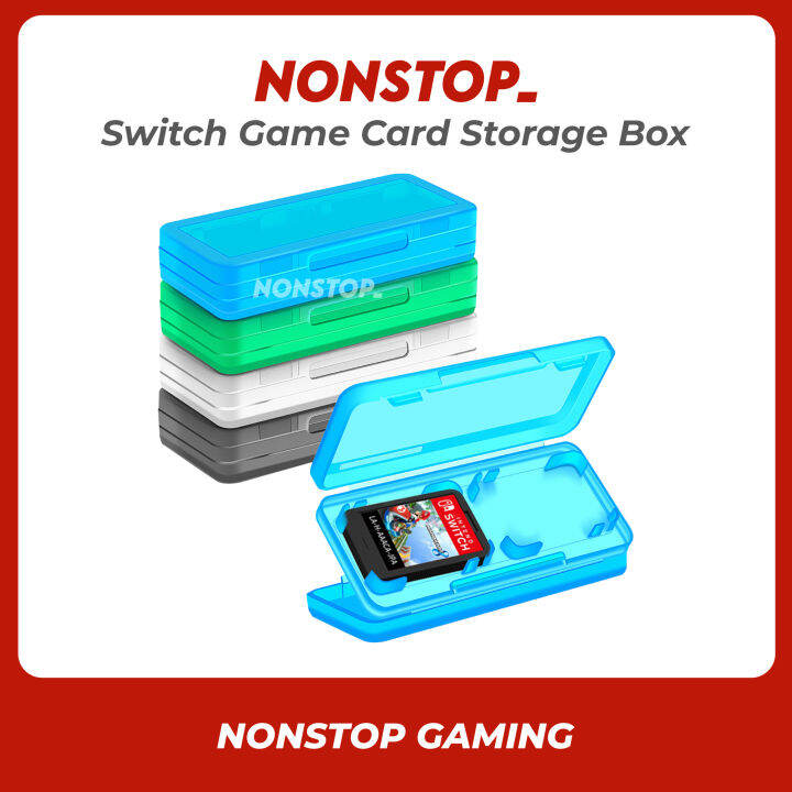 Nintendo Switch Game Card Box 4Slot Storage Box Slim Portable Size ...