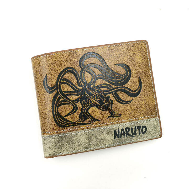 Anime Naruto Shippuden Konoha Short Wallet Hatake Kakashi Anime Purse ...