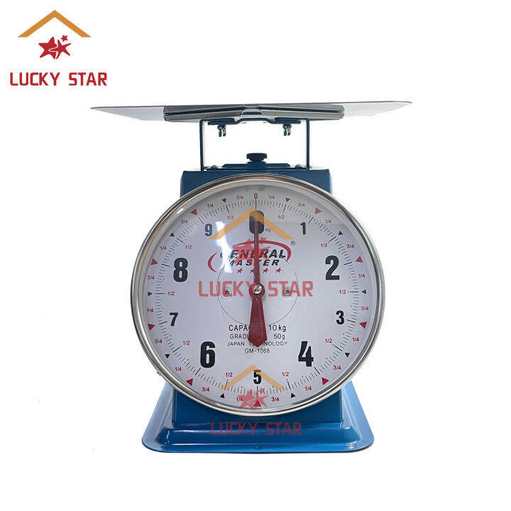 GM-1068 10kg Flat Scale General Master Weighing Scale Accurate Table ...