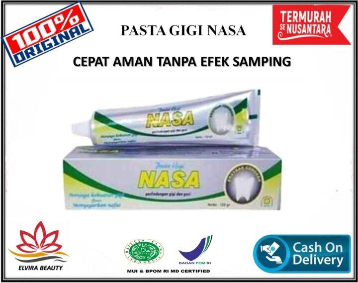 Odol Nasa Original Pemutih gigi dan Penghilang Karang Gigi / OBAT SAKIT ...