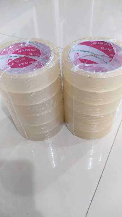 Isolasi/ Selotip Bening Daimaru 1 Inch x 72 Yard | Lazada Indonesia
