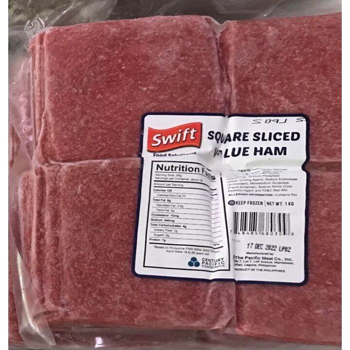 Swift Square Sliced Value Ham 1KG | Lazada PH