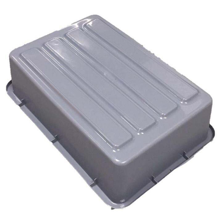 Mail-wrapped plastic food receiving basket, dish washing basin ...