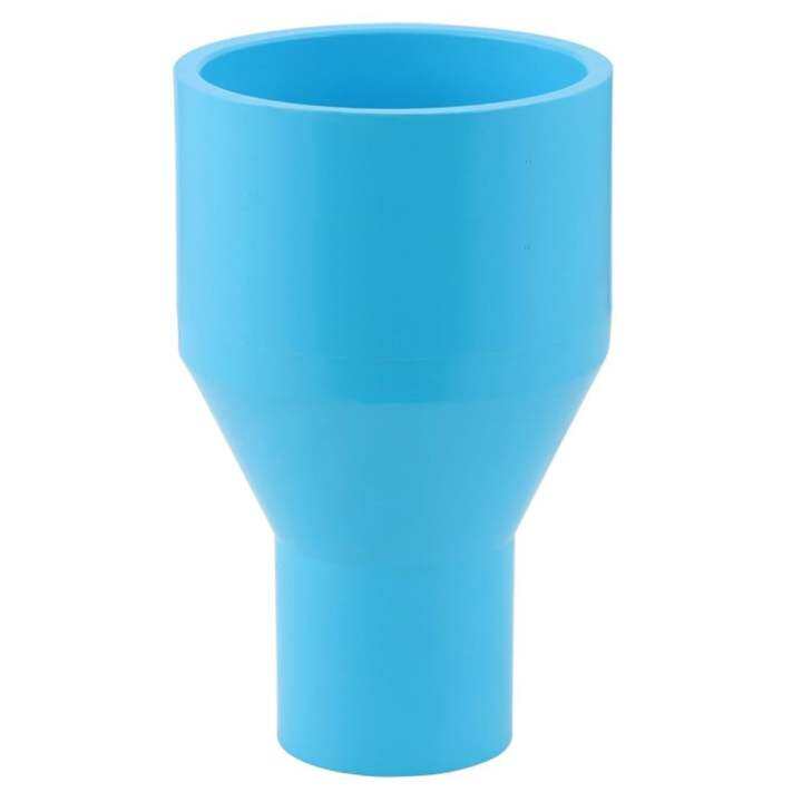 ข้อต่อตรงลด-หนา SCG 3 นิ้วX1 1/2 นิ้ว สีฟ้าREDUCING SOCKET PVC SCG 3"X1 ...