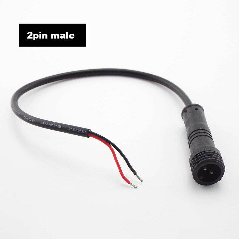 2Pin 3Pin 4Pin IP65 DC connector Cable Waterproof Plug for LED Light ...