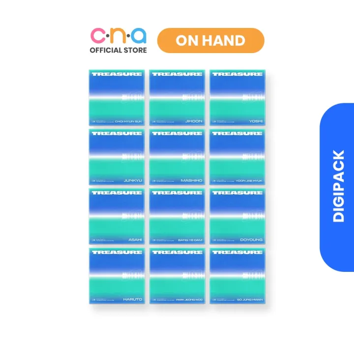 TREASURE - 1st Mini Album The Second Step Chapter One (Digipack Version ...