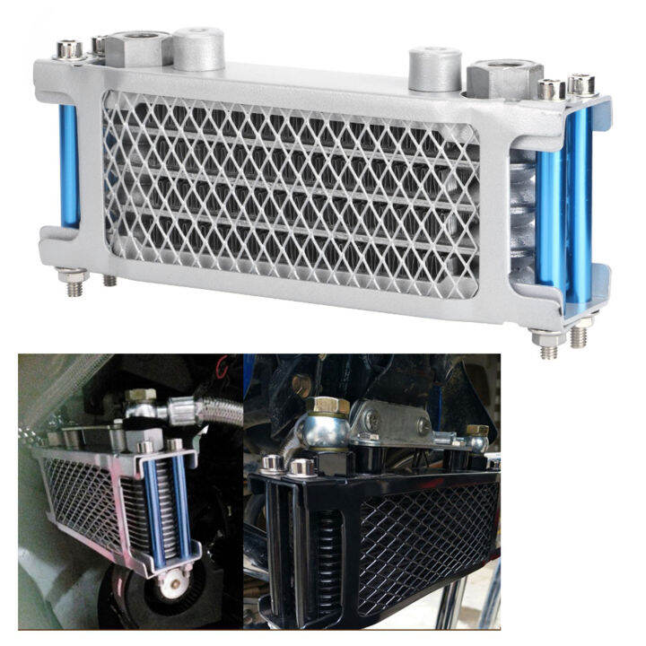 Engine Oil Cooler Radiator for most Motorcycles ATV Dirt Bike Pit Bike ...