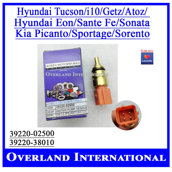 WATER TEMPERATURE SENSOR 4-PIns For Kia Picanto 2006-2010 / Hyundai ...