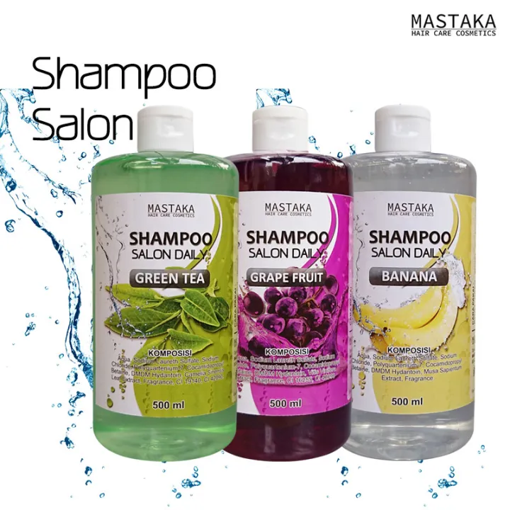 MASTAKA Shampoo Salon Wangi Buah Shampo Salon Daily 500 ml | Lazada ...