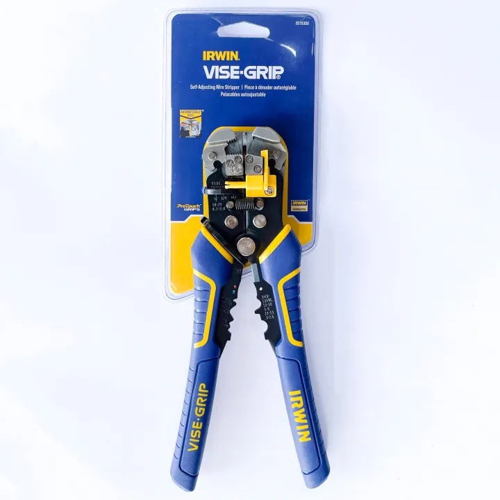 IRWIN VISE-GRIP 2078300 Self-Adjusting Wire Stripper, 8" | Lazada PH