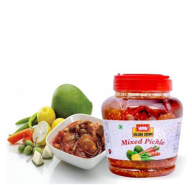 Golden Crown Mixed Pickle 1KG | Lazada