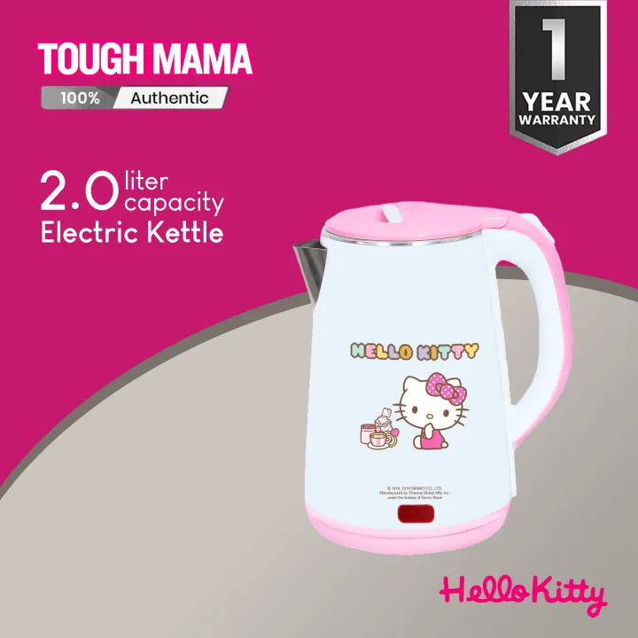 Tough Mama Hello Kitty Cafe Love 2.0L Electric Kettle CLJK2-1 | Lazada PH